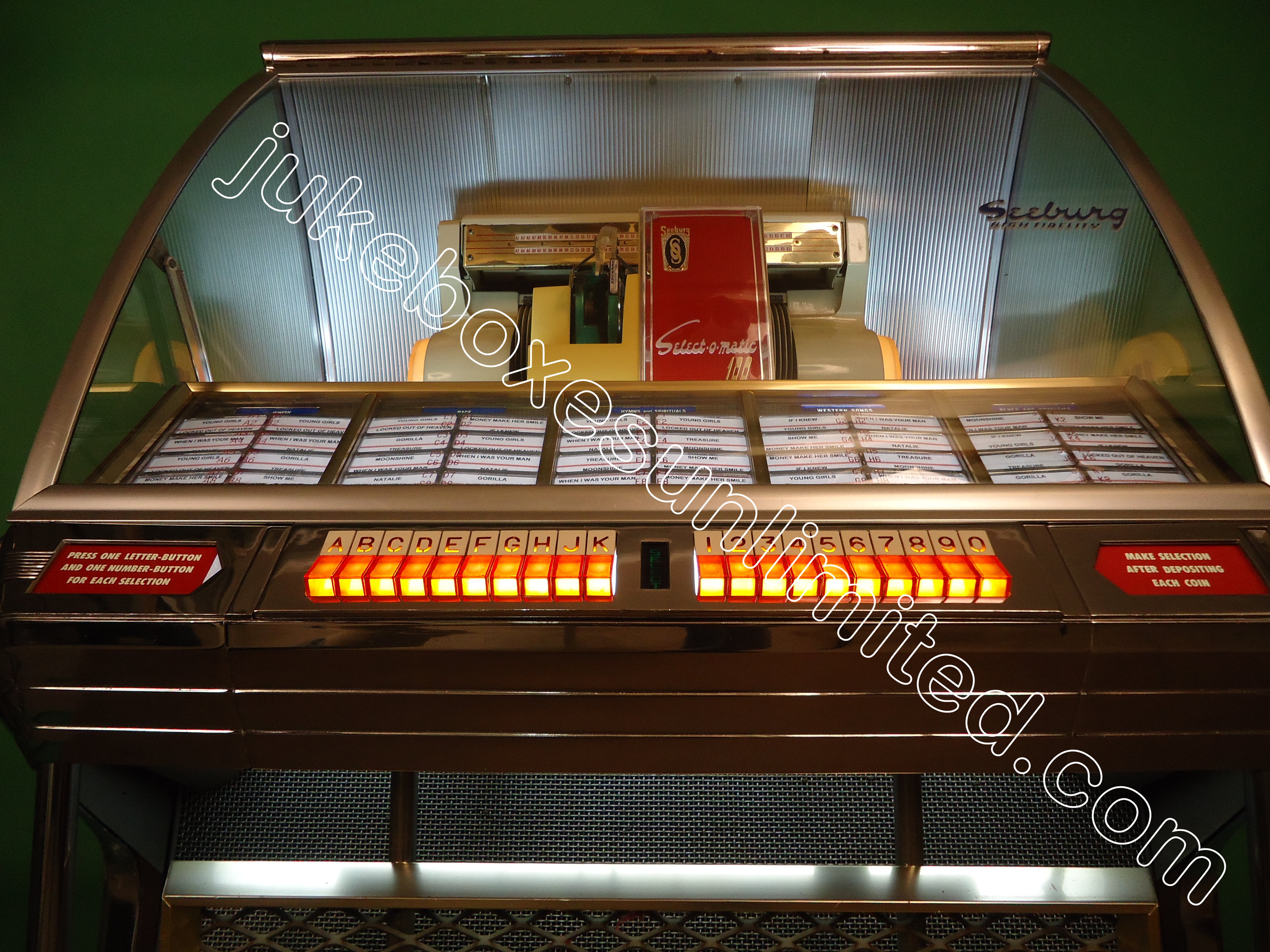 1956 Seeburg "J" Jukebox For Sale
